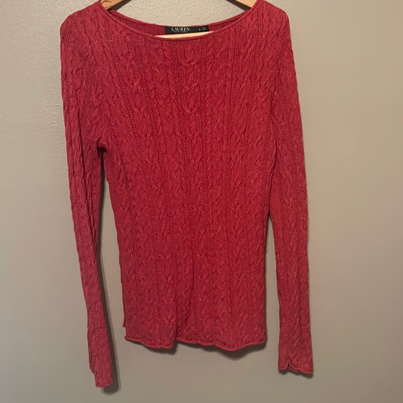 Lauren Ralph Lauren | Sweaters | Deep Red Lauren By Ralph Lauren Cord ...